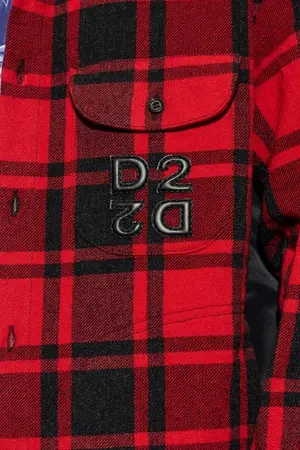 Dsquared2 Collared Long-sleeved Shirt