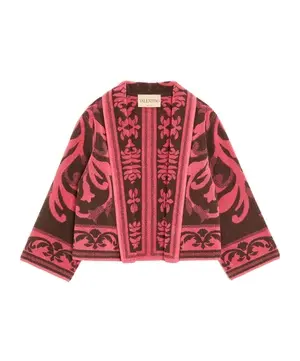 Valentino Garavani Terry Cloth Jacket - Red