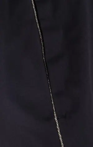 Peserico Monili Chain Detail Trousers - Black