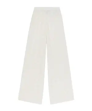 Loulou De Saison Seashell Knit Pants - White