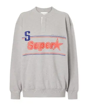 Stella McCartney Drop-shoulder Sweatshirt - Gray