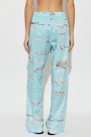 Moschino Wide-leg Casual Pants