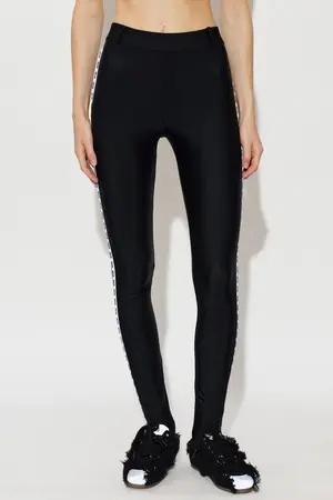 Moschino Elastic Waist Leggings