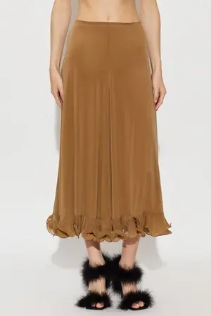 Moschino Pleated Midi Skirt