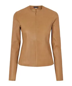 Stouls Imany Leather Top - Brown