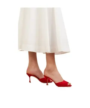 Manolo Blahnik High-heel Mules