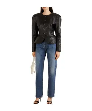 Magda Butrym High-rise Straight-leg Boyfriend Jeans