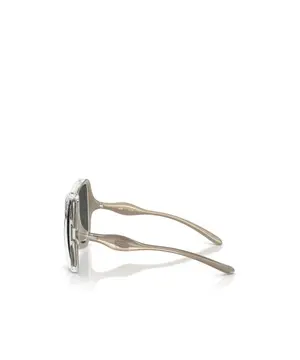 DIESEL® Geometric Frame Sunglasses