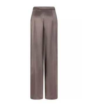 Emporio Armani Wide-leg Satin Pants