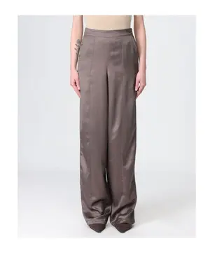Emporio Armani Wide-leg Satin Pants