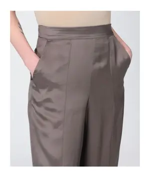 Emporio Armani Wide-leg Satin Pants