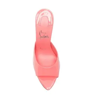 CHRISTIAN LOUBOUTIN Patent Leather Open-toe Sandals