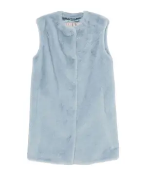 Herno Faux Fur Gilet - Gray