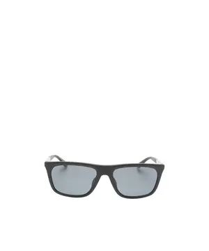 Emporio Armani Rectangle Frame Sunglasses - Black