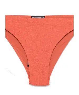 Emporio Armani Halterneck Crinkled Bikini