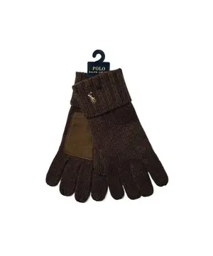 Polo Ralph Lauren Five Finger Gloves - Black