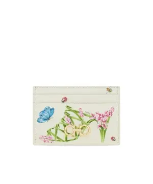 FERRAGAMO Gancini Credit Card Holder - Multi-color
