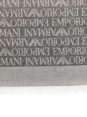 Emporio Armani Logo Scarf
