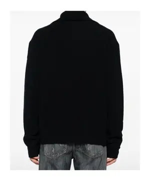 Emporio Armani Half-zip Wool Sweater