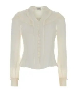 Alexander McQueen Long Sleeve Shirt - White