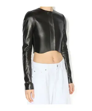 Alaïa Soft Lambskin Tailored Jacket