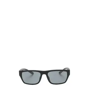 Emporio Armani Rectangle-frame Sunglasses - Gray