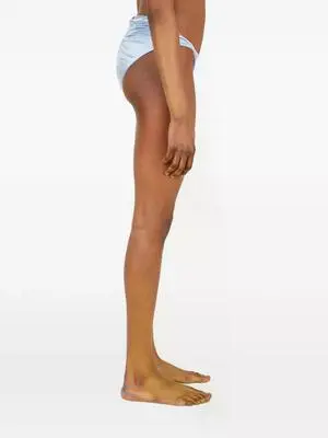 ISA BOULDER Ruched Bikini Bottoms