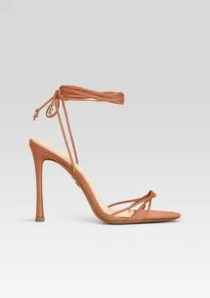 Retrofete Lucia Strappy High Heel Sandals - Nude