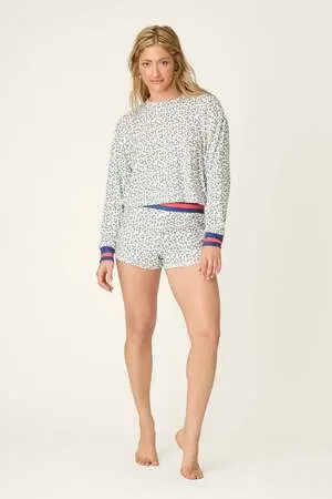 PJ Salvage Cat's Meow Big Stretch" Lounge Shorts