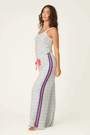 PJ Salvage Cat's Meow Big Stretch Long Pajama Set
