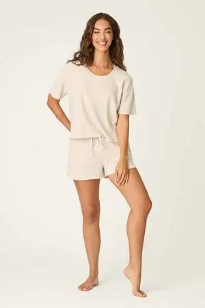 PJ Salvage Weekend Waffles Short Sleeve Top