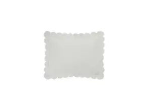 MATOUK Diamond Pique Sham Silver