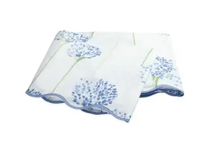 MATOUK Diamond Pique Duvet Cover Azure
