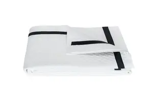 MATOUK Diamond Pique Duvet Cover Black