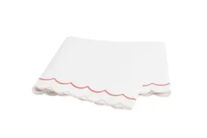 MATOUK Diamond Pique Duvet Cover Blush