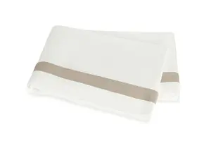 MATOUK Diamond Pique Duvet Cover Bone/khaki