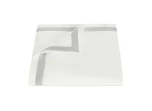 MATOUK Diamond Pique Duvet Cover Bone/silver