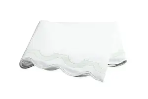 MATOUK Diamond Pique Duvet Cover Opal