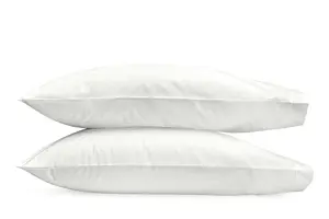 MATOUK Ceylon Satin Stitch Pillowcase - Bone