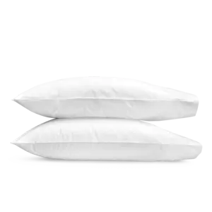 MATOUK Ceylon Satin Stitch Pillowcase - Pair Percale