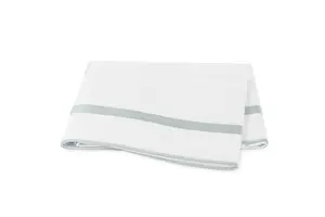 MATOUK Louise Flat Bed Sheet - Pool