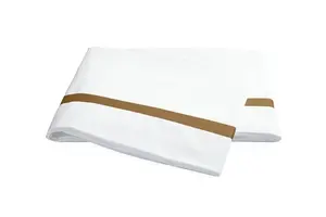 MATOUK Lowell Flat Bed Sheet Bronze
