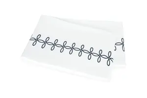 MATOUK Gordian Knot Flat Bed Sheet Baltic