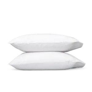 MATOUK Gordian Knot Embroidered Pillowcase Pair - Percale