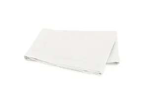 MATOUK Luca Satin Stitch Flat Bed Sheet - Bone