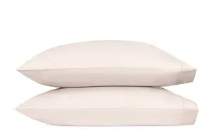 MATOUK Milano Hemstitch Pillowcase Blush