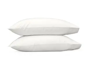 MATOUK Milano Hemstitch Pillowcase Bone