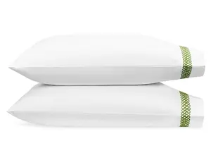 MATOUK Schumacher Astor Braid Pillowcase Grass