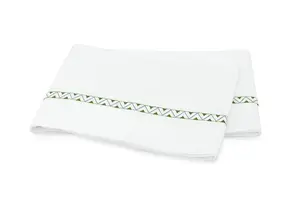 MATOUK Schumacher Prado Flat Bed Sheet Grass