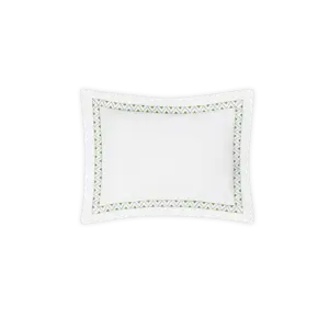 MATOUK Schumacher Prado Embroidered Sham - Percale